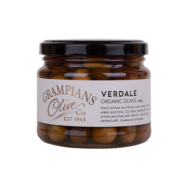 Australian Organic Verdale Table Olives - Grampians Olive Co.